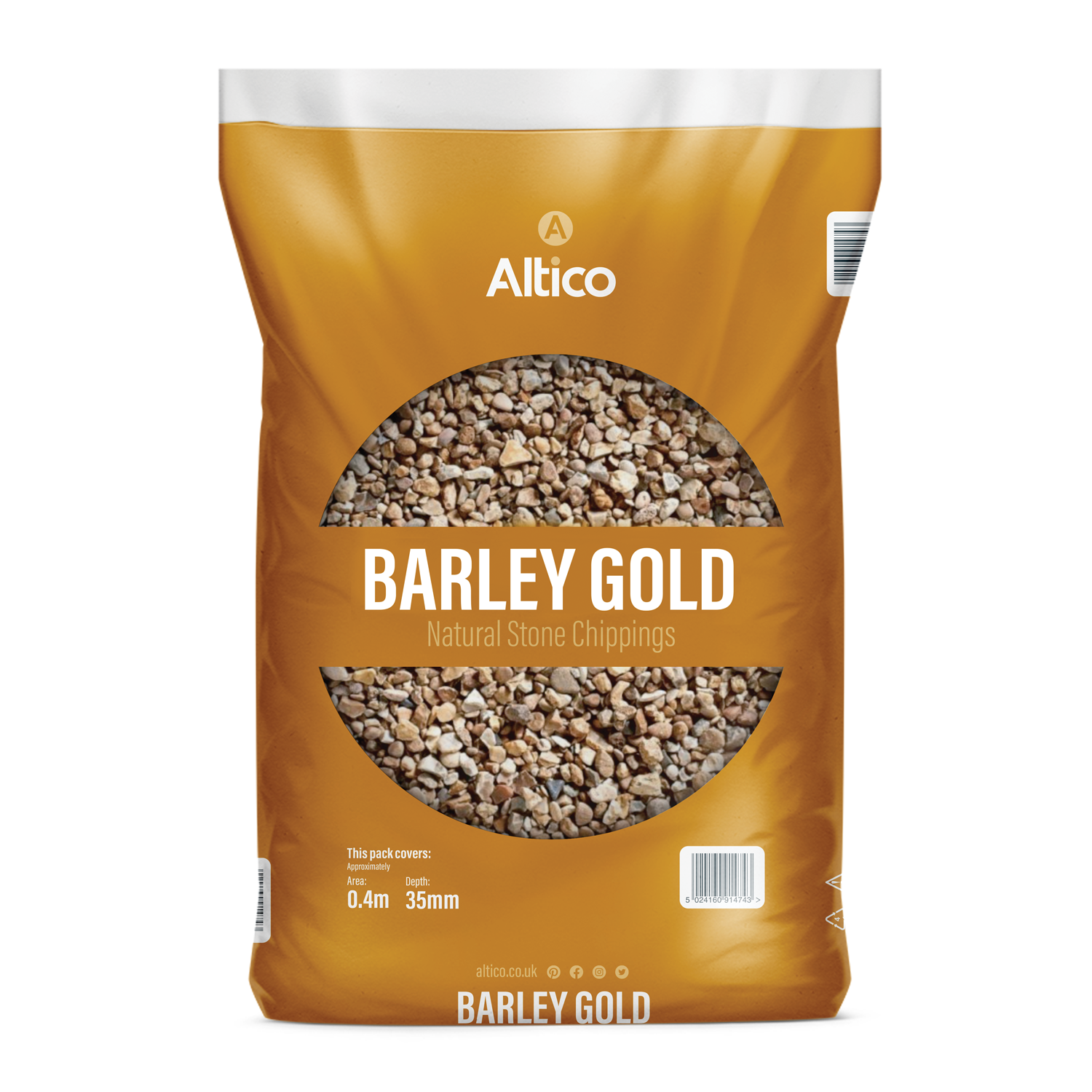 Aggregates Barley Gold - Stewarts Garden Centre