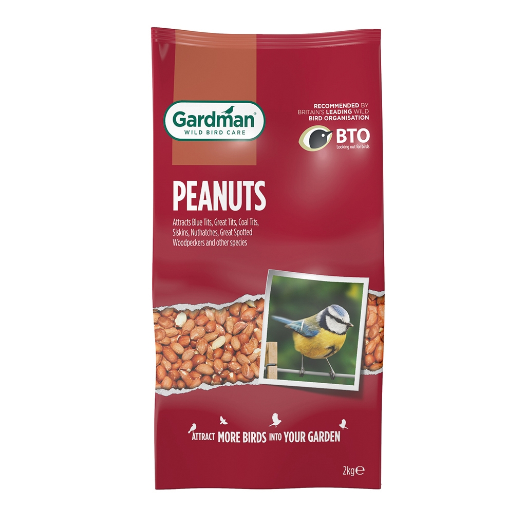 Bird Food Peanuts 2Kg - Stewarts Garden Centre