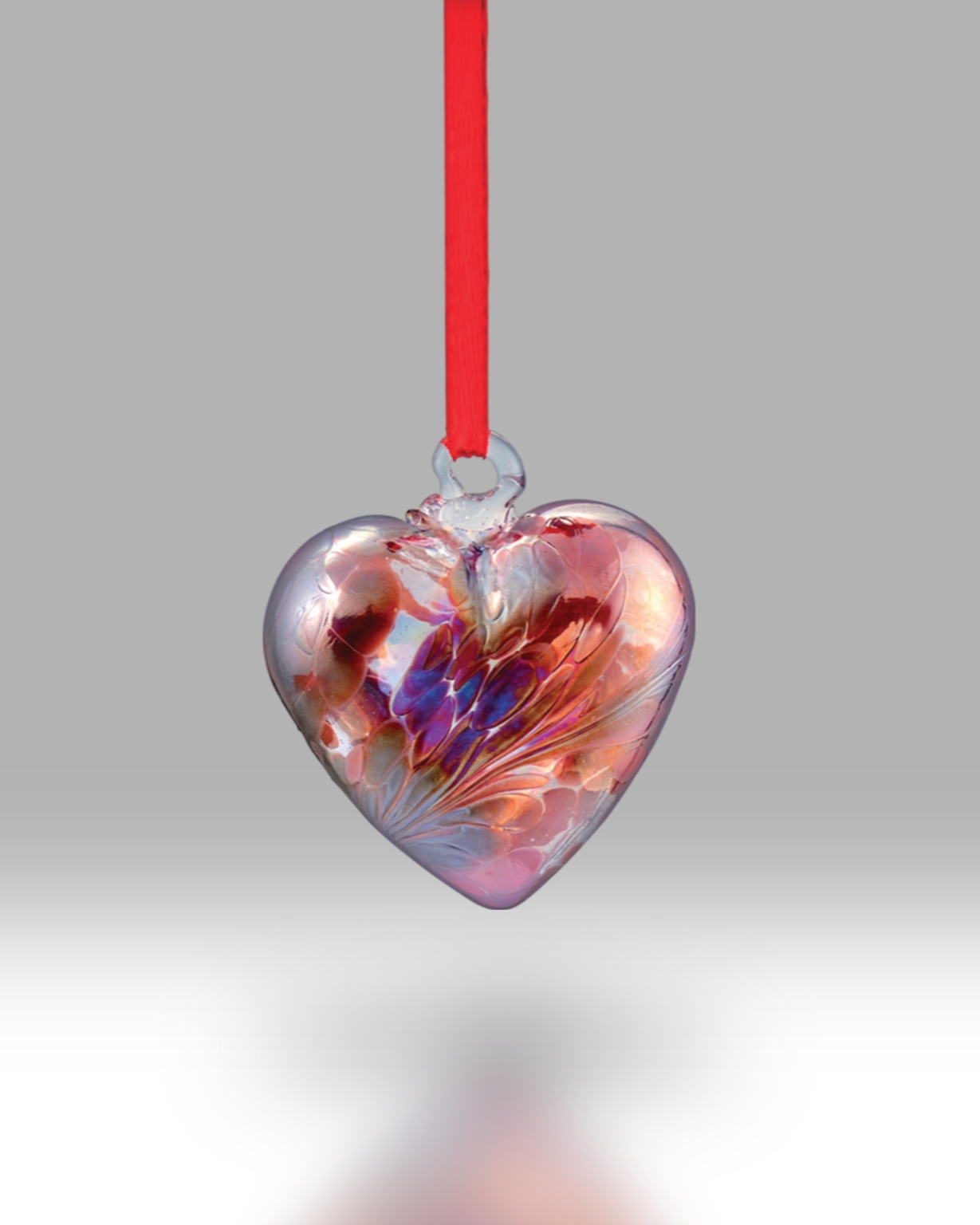 Birth Gem Heart (January Garnet) - Stewarts Garden Centre