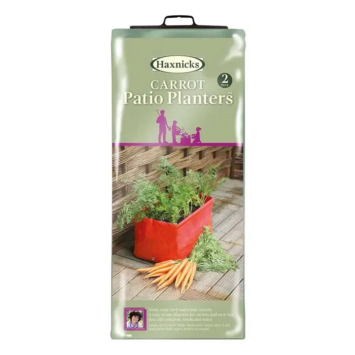 Carrot Patio Planter x 2 - Stewarts Garden Centre