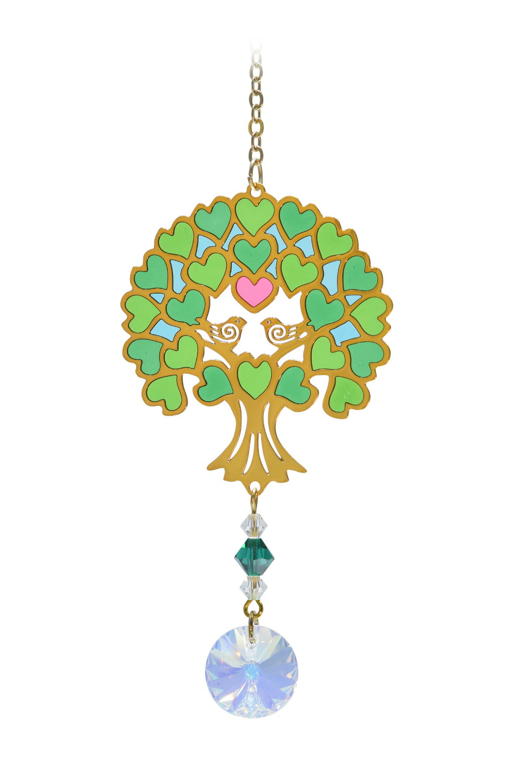 Crystal Dreams Tree Of Life Green - Stewarts Garden Centre