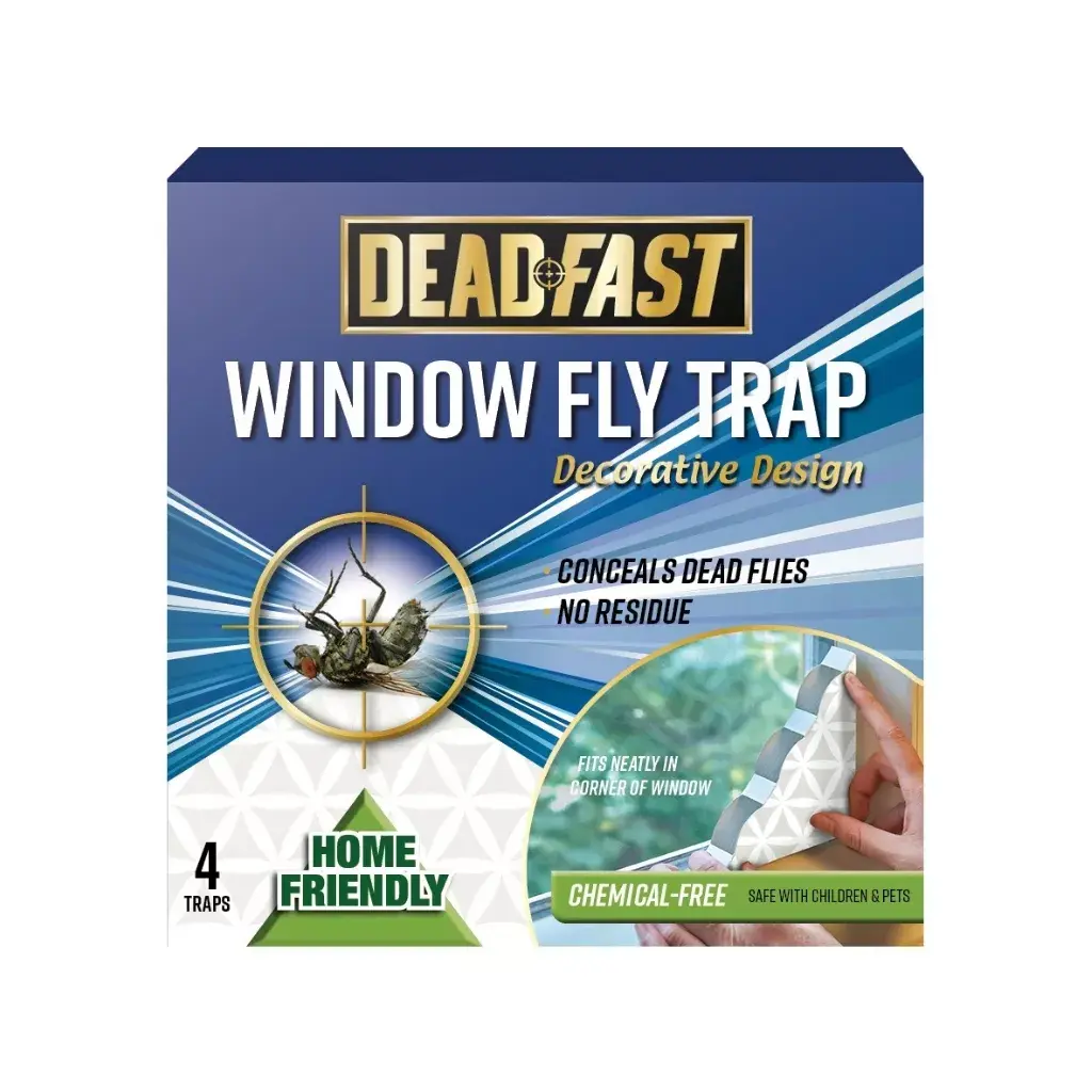 Deadfast Fly Window Trap 4 Pack - Stewarts Garden Centre