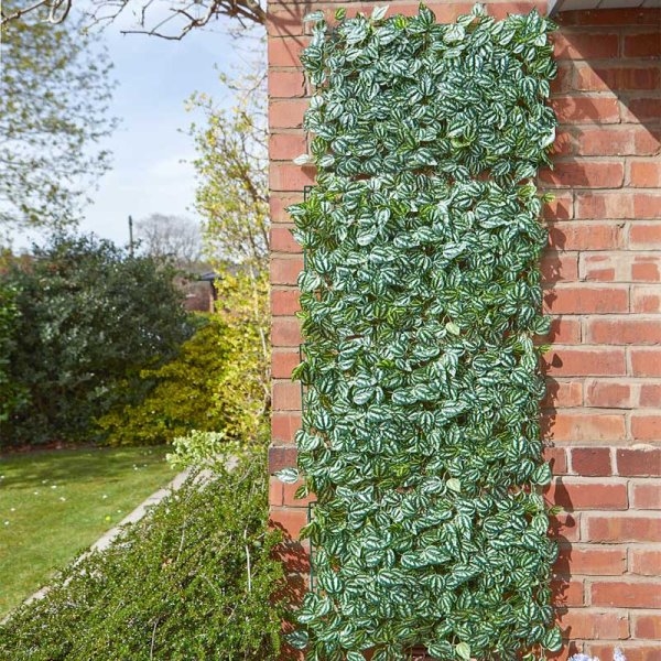 Faux Luscious Leaf Screen Panel 60x40cm - Stewarts Garden Centre