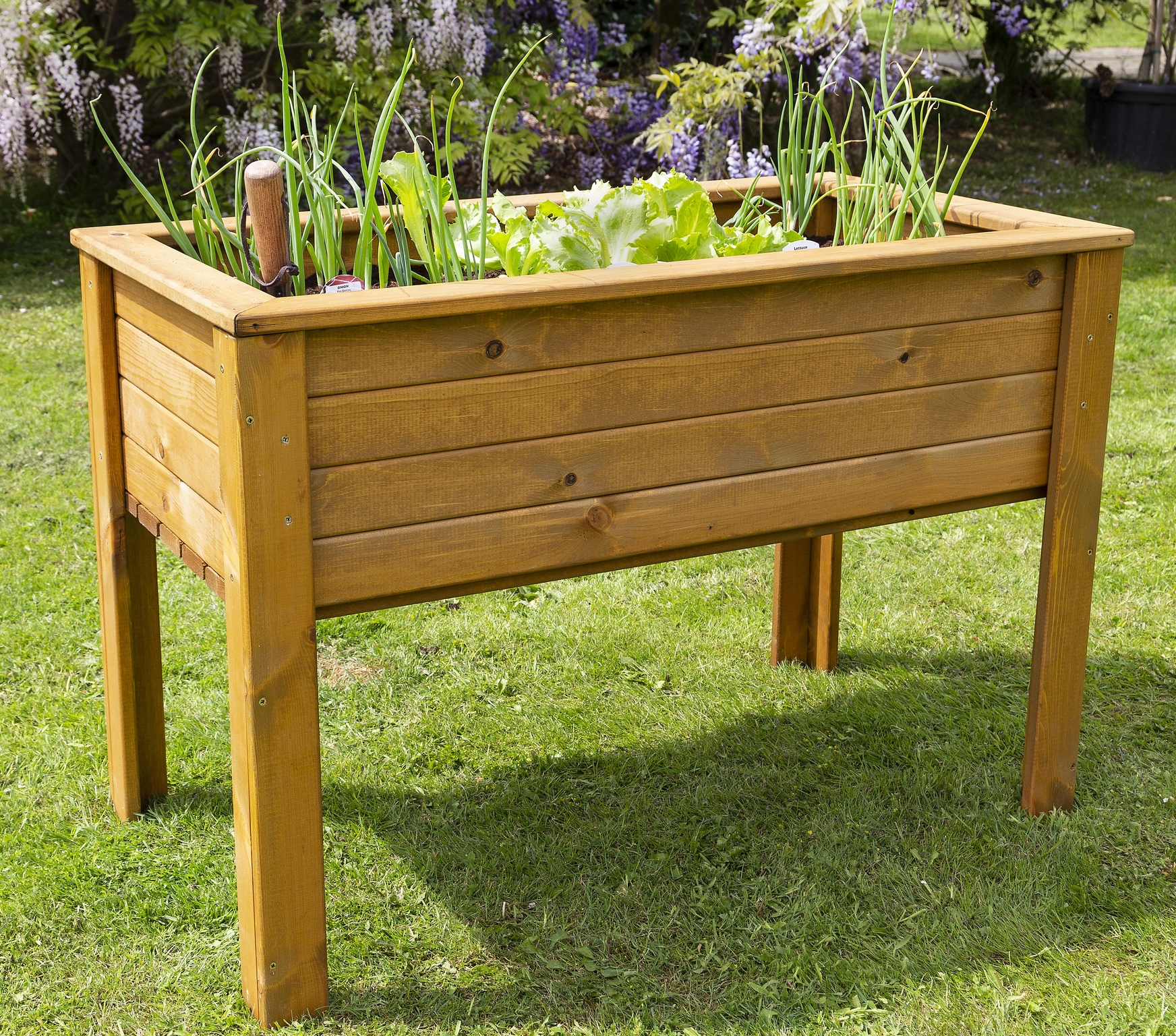 Grow Your Own Veg Planter Large (sustainably sourced) - Stewarts Garden ...
