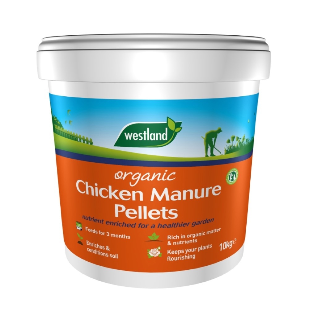 Organic Chicken Manure Pellets - Stewarts Garden Centre