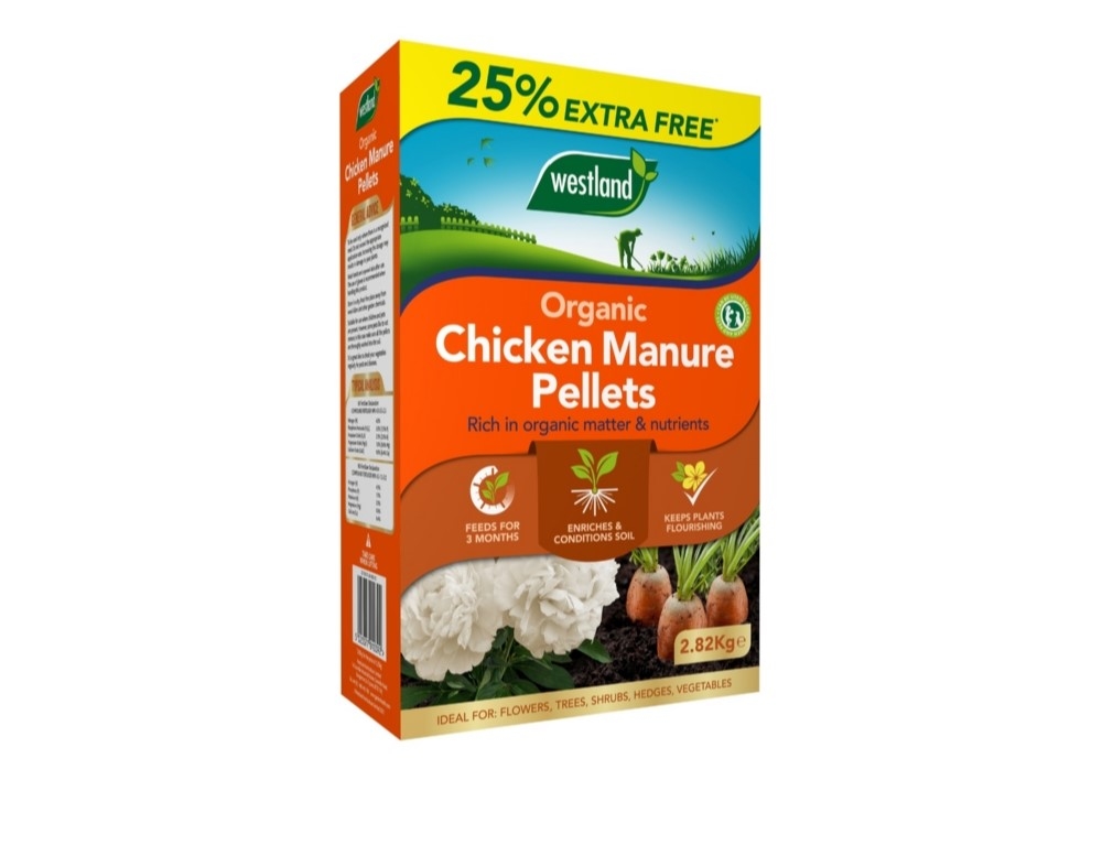 Organic Chicken Manure Pellets - Stewarts Garden Centre