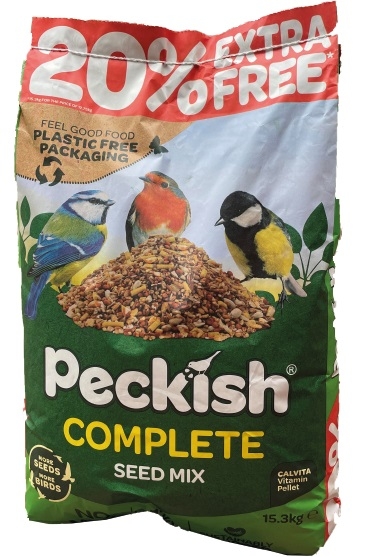 Peckish Complete 12.75Kg+20% =15.3Kg - Stewarts Garden Centre
