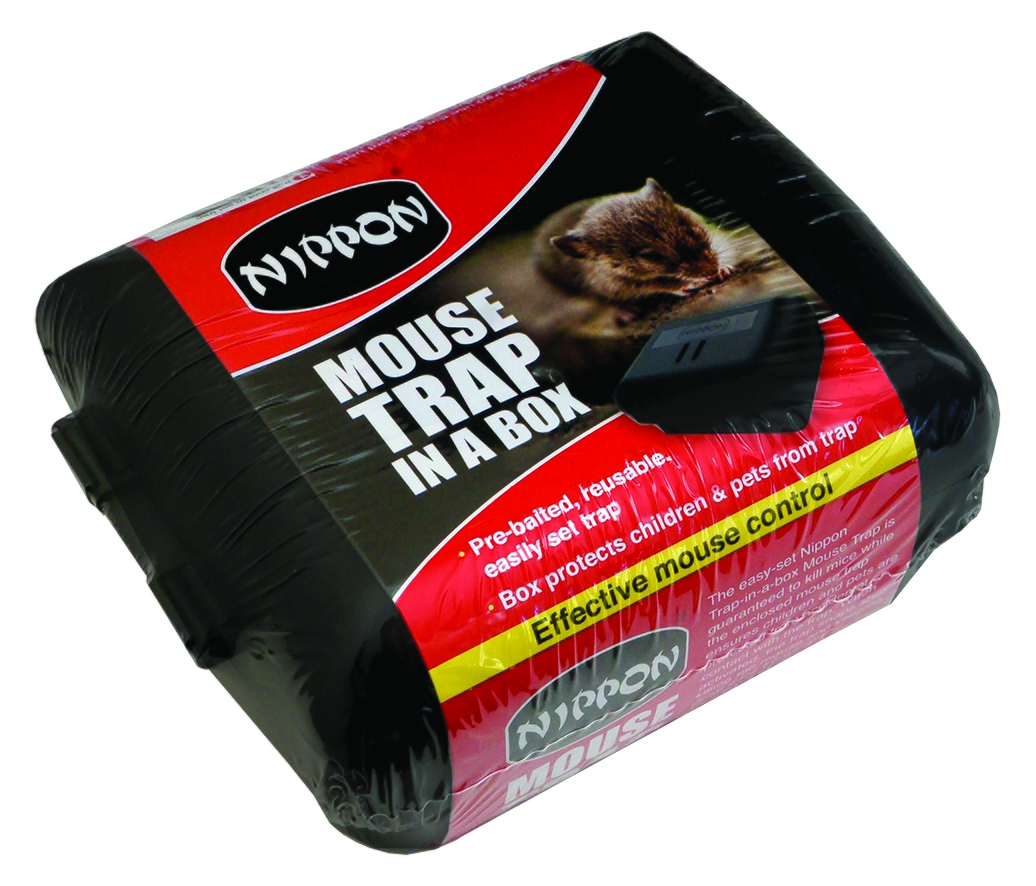 Pre Baited Mouse Trap In A Box - Stewarts Garden Centre