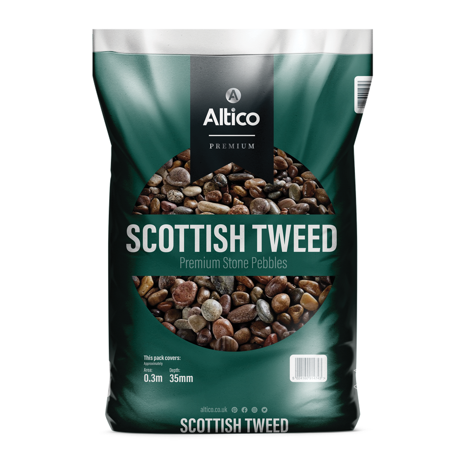 Aggregates Prem Scottish Tweed - Stewarts Garden Centre