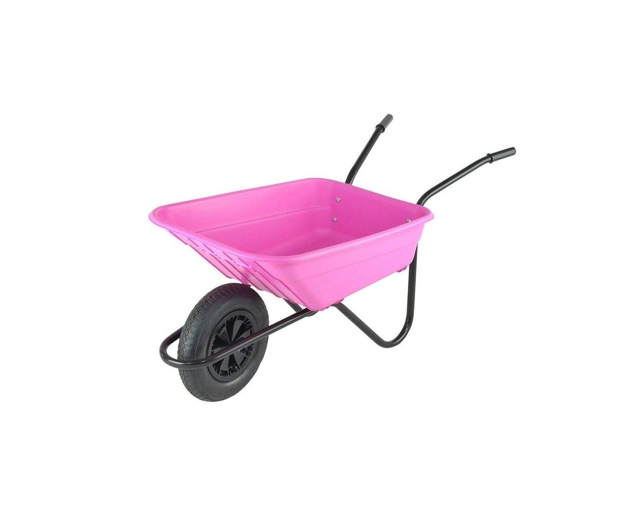 The Shire Wheelbarrow Pink 90L - Stewarts Garden Centre