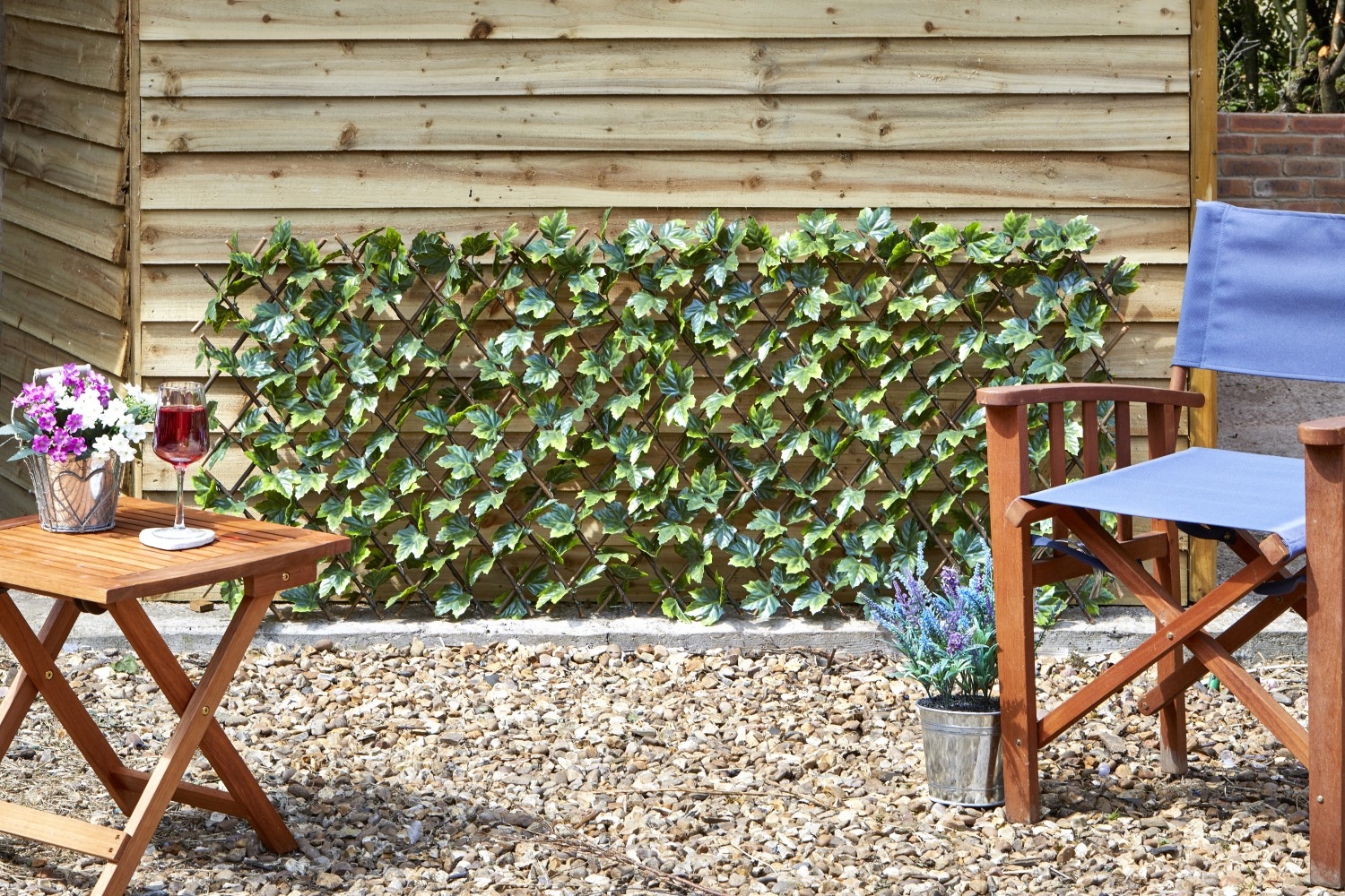 Faux Maple Leaf Willow Trellis 180x90cm - Stewarts Garden Centre