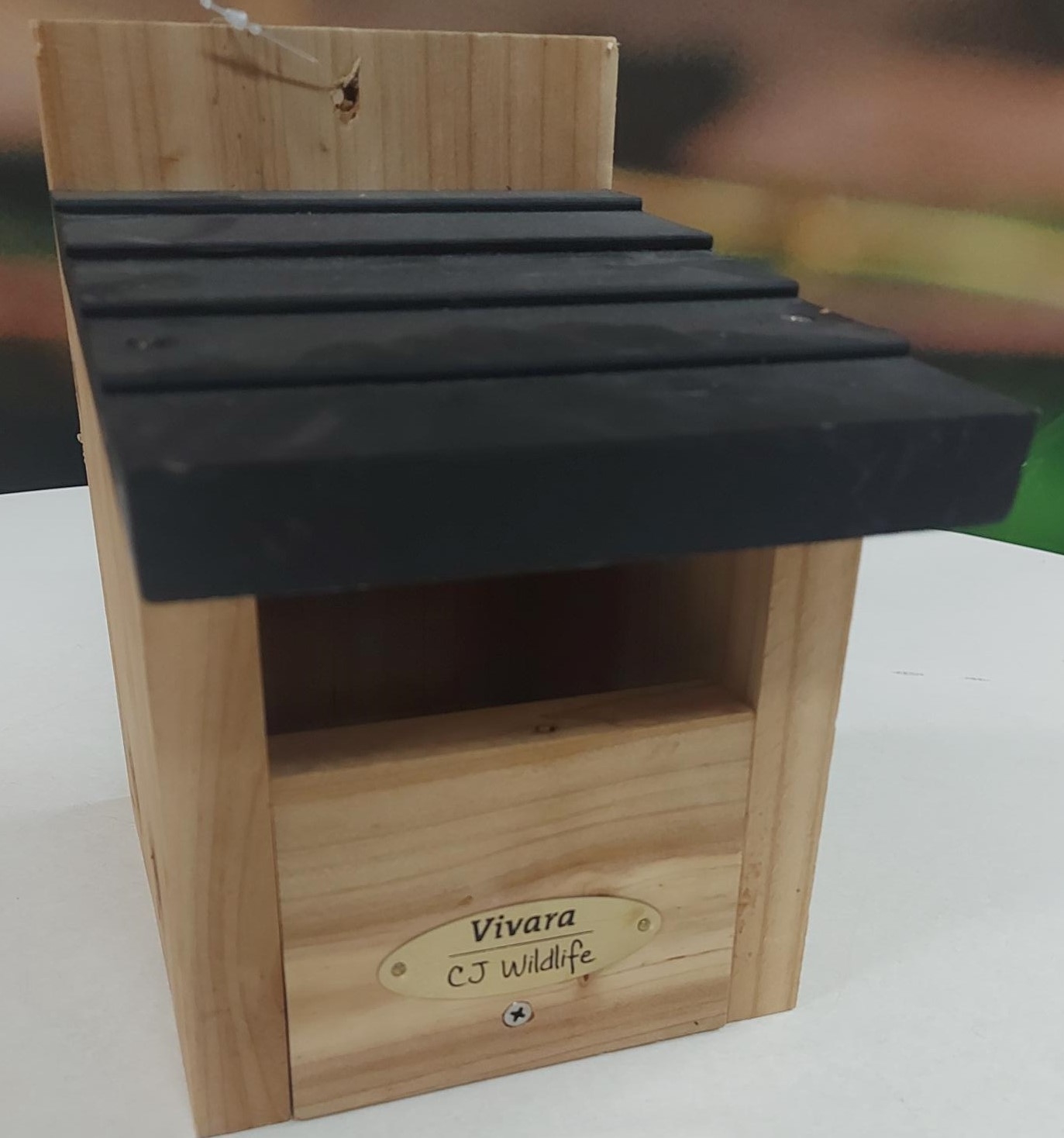 Viborg Cedar Open Nest Box - Stewarts Garden Centre