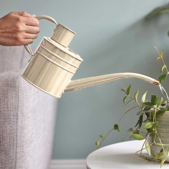 Watering Can 1L Ivory - Stewarts Garden Centre