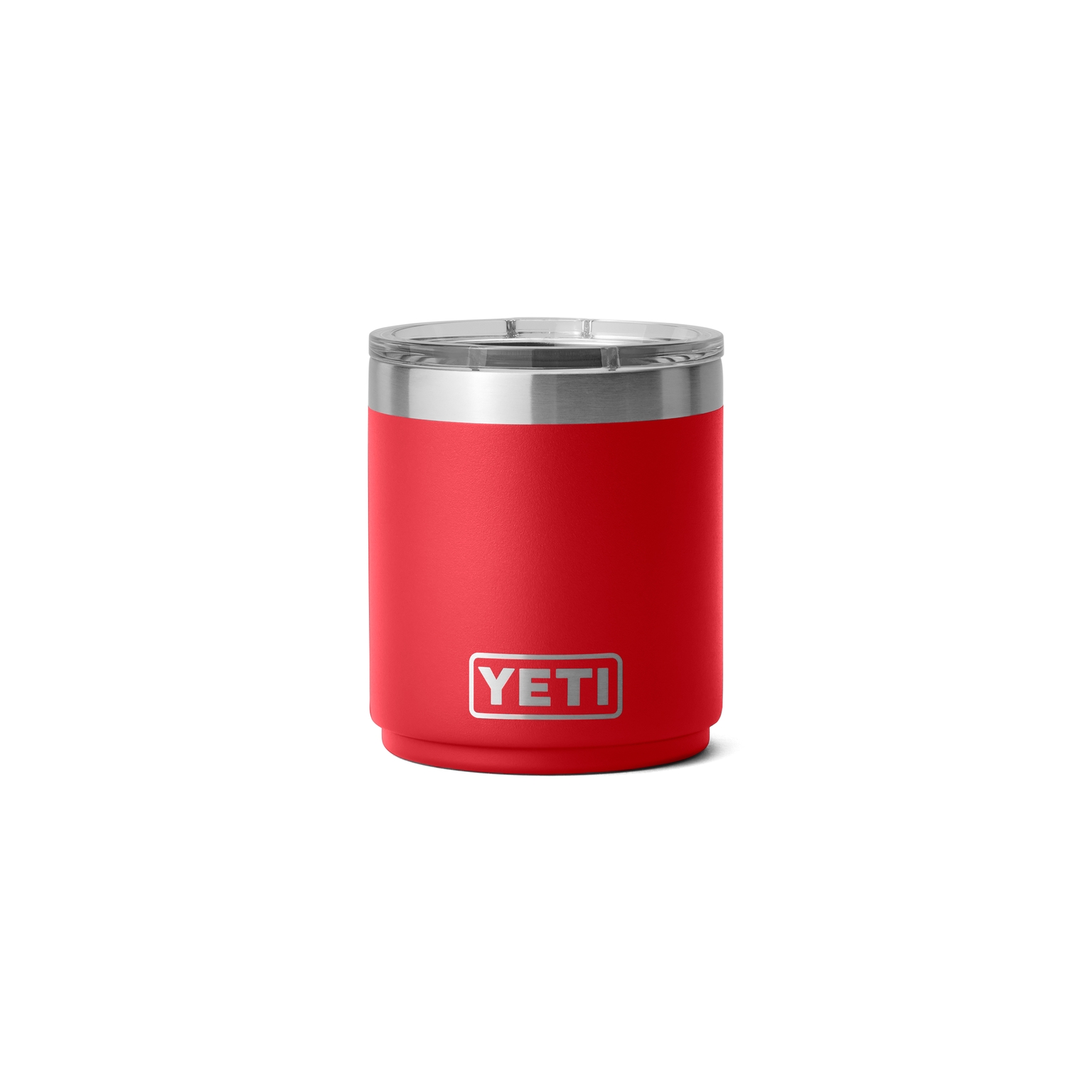 YETI Rambler 10oz Lowball Rescue Red - Stewarts Garden Centre