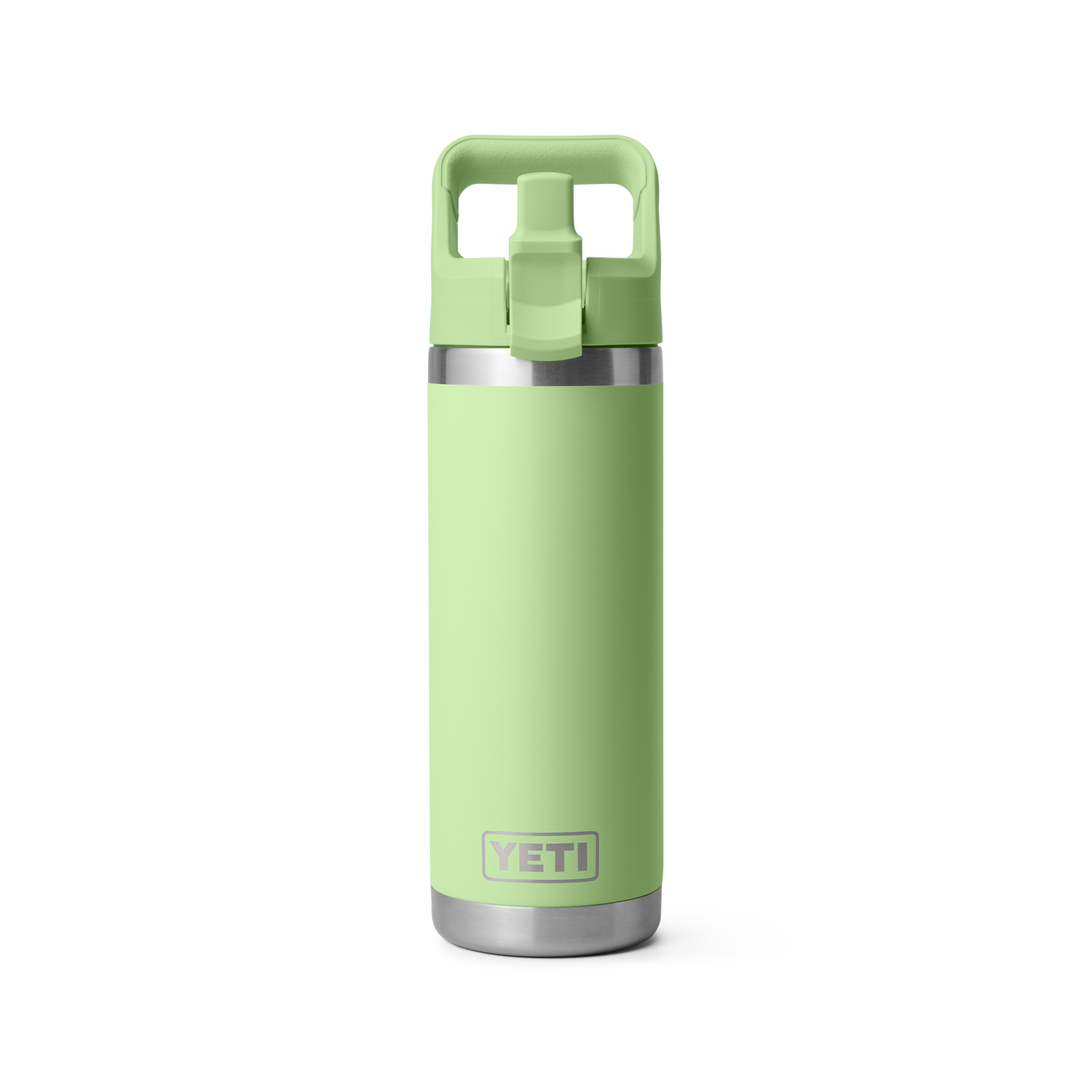 YETI Rambler 18oz Colour Straw Bottle (Key Lime) - Stewarts Garden Centre