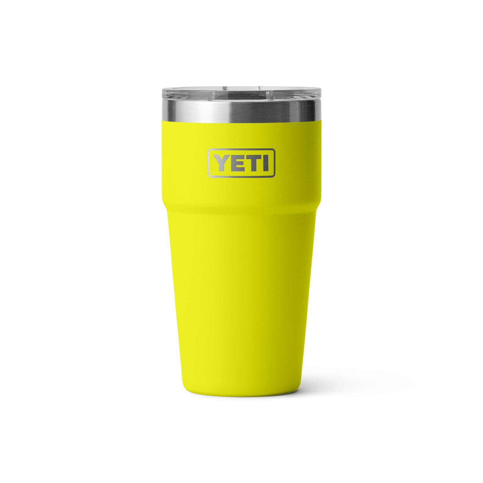 YETI Rambler 20oz Stackable Cup (Firefly Yellow) - Stewarts Garden Centre