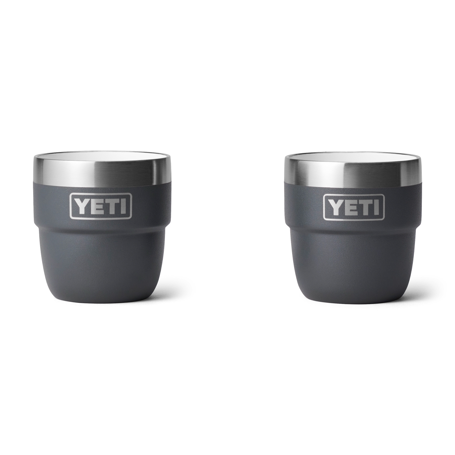 YETI Rambler 4oz Espresso Cup 2PK (Charcoal) - Stewarts Garden Centre